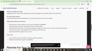 Hollywood Bowl Promo Codes (3 Verified) - $20 Off Aug 2025