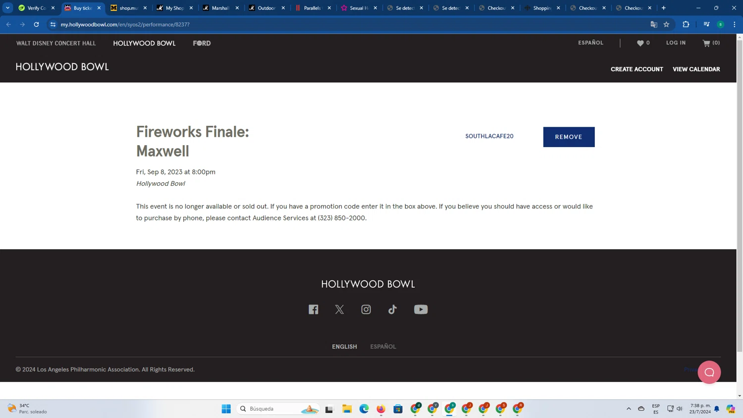 Hollywood Bowl Promo Codes - 20% Off Discount Codes in August 2024 ...