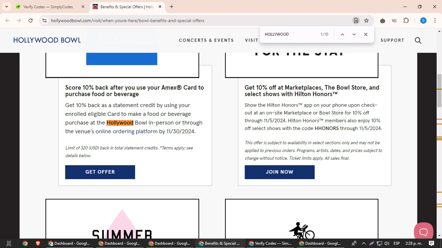 Hollywood Bowl Promo Codes - 20% Off | November 2024