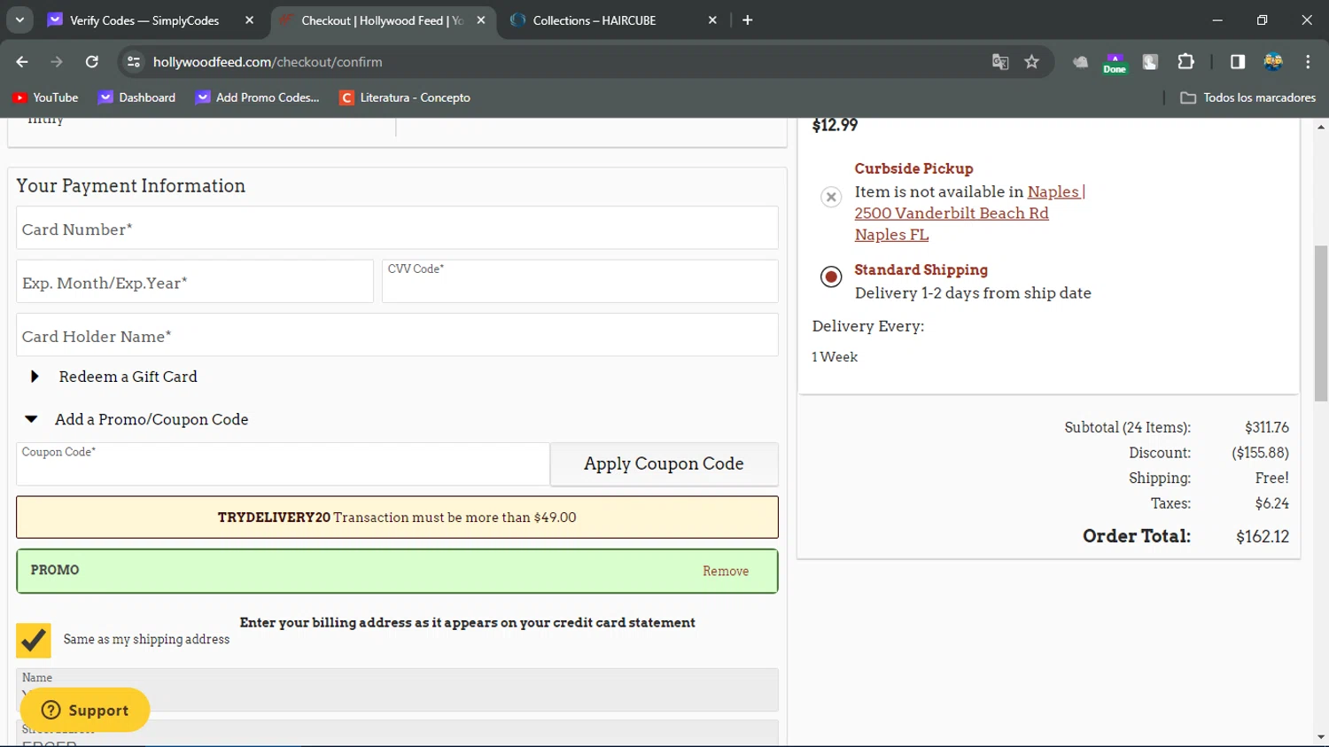 Hollywood Feed Coupons - $3 Off Promo Codes in August 2024 | SimplyCodes