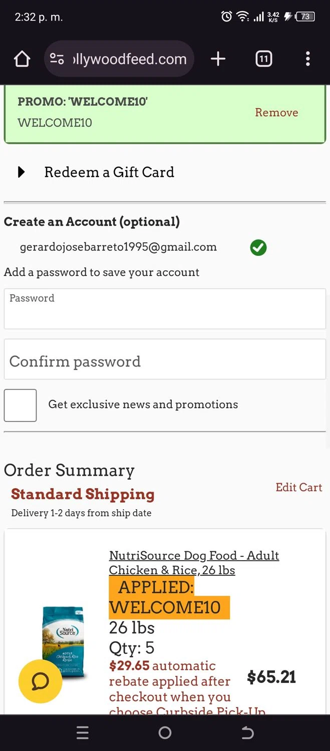 Hollywood Feed Coupons - $3 Off | August 2024