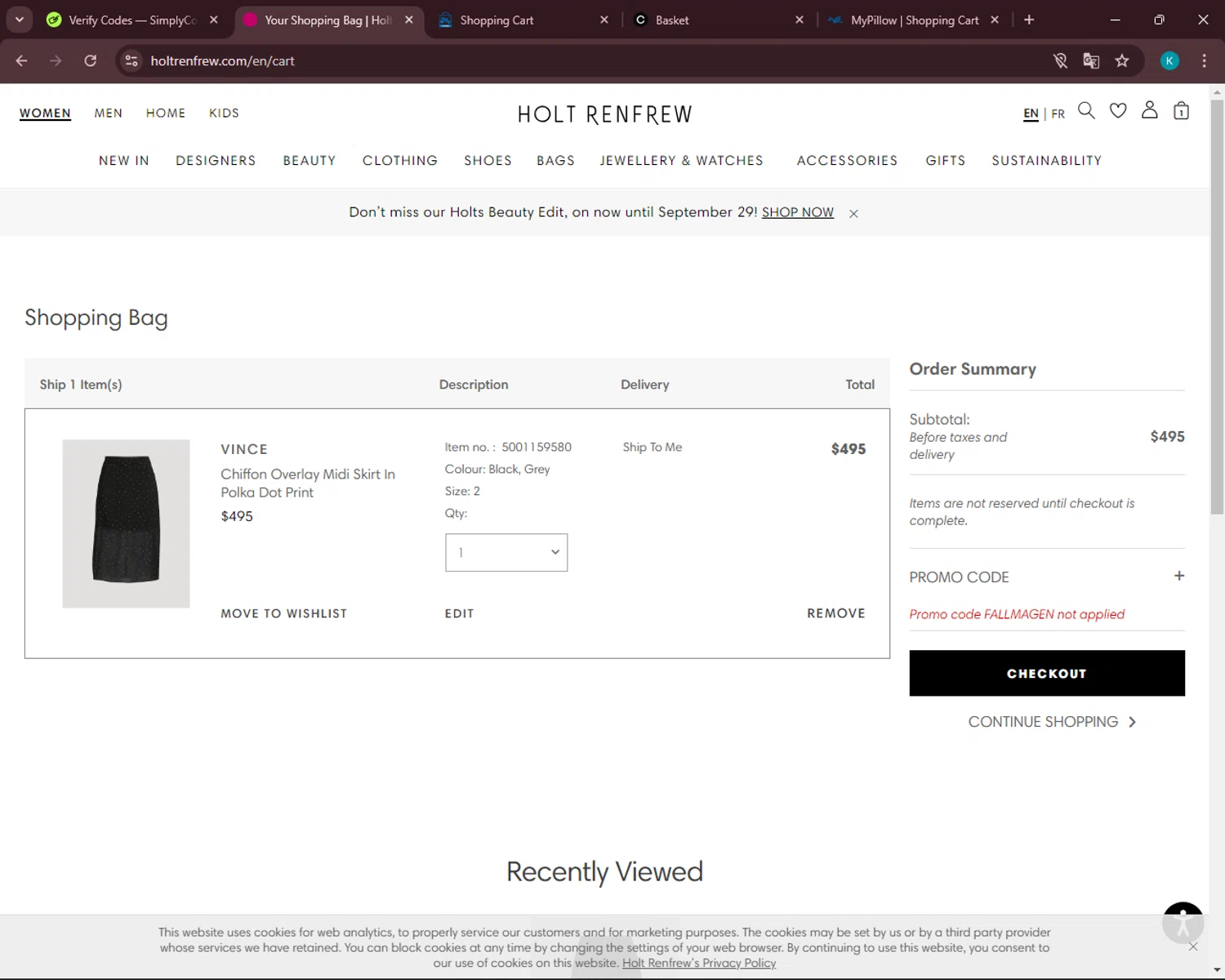 Holt Renfrew Promo Codes - 13% Off Coupons Jan 2025