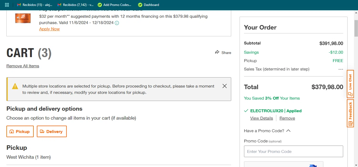 Home Depot Promo Codes - 20% Off | December 2024