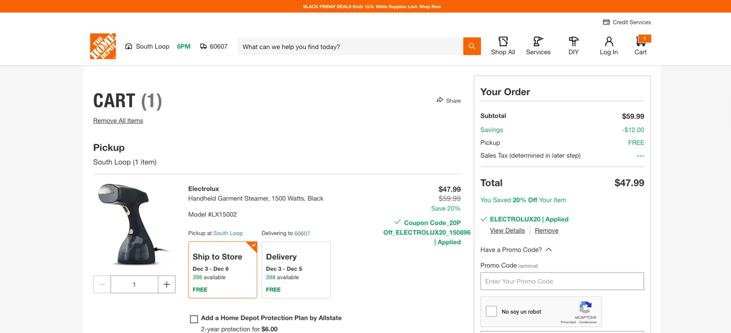 Home Depot Promo Codes - 20% Off | December 2024