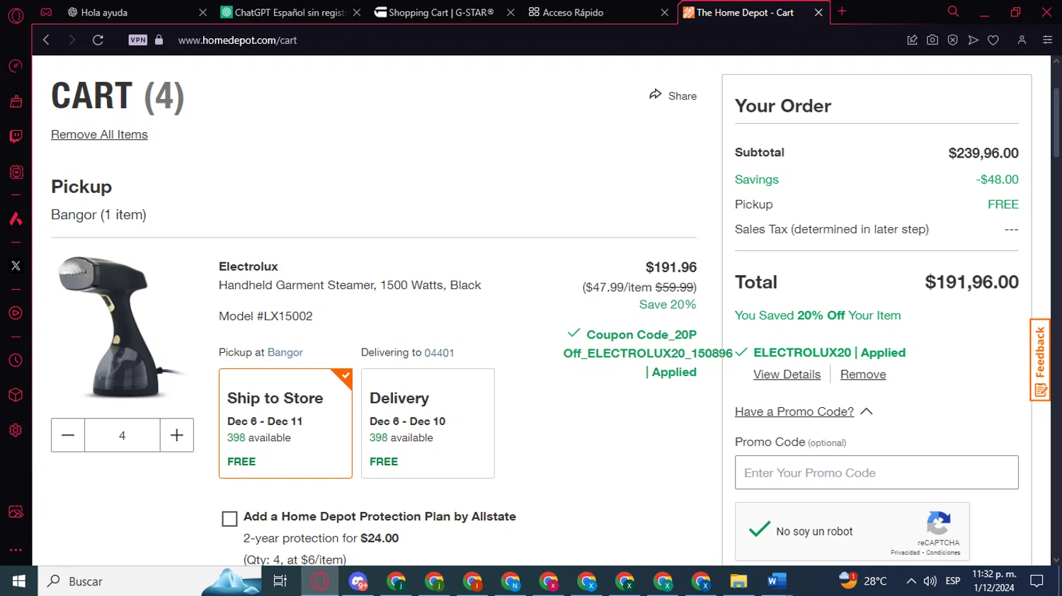 Home Depot Promo Codes - 20% Off | December 2024