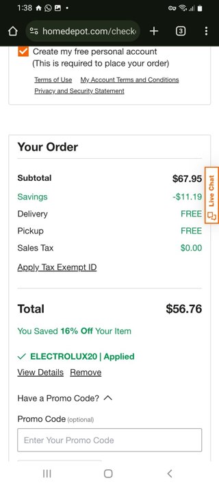 Home Depot Promo Codes (7 Verified) - 20% Off Feb 2025