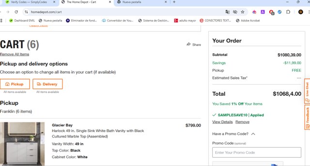 Home Depot Promo Codes (2 Verified) - 20% Off Apr 2025