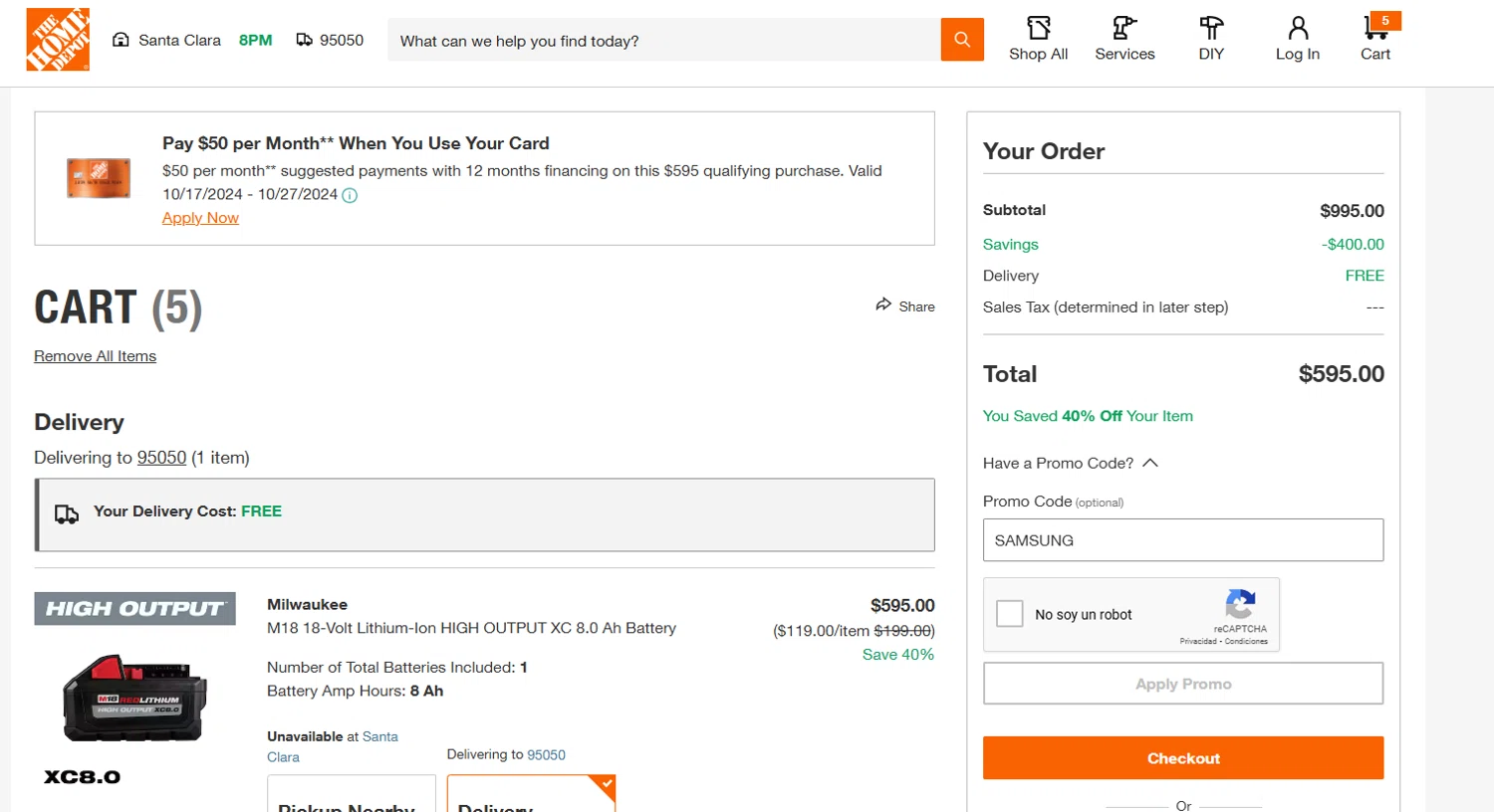 Home Depot Promo Codes - 10% Off | November 2024