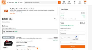 Home Depot Promo Codes - 10% Off | November 2024