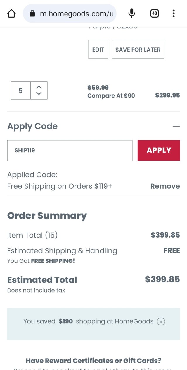 HomeGoods Promo Codes - 50% Off (1 Verified) Aug 2025