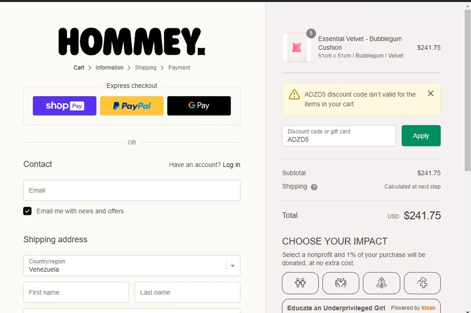 Hommey Promo Codes - 10% Off | October 2024