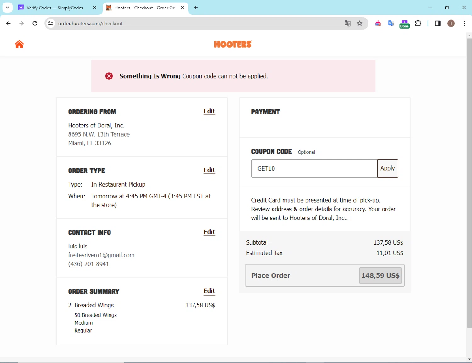 Hooters Promo Codes – 20% Off | August 2024