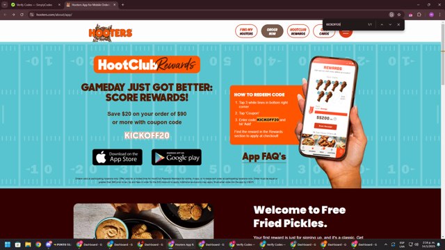 Hooters Coupon Codes (2 Verified) - 20% Off w/Code Feb 2025