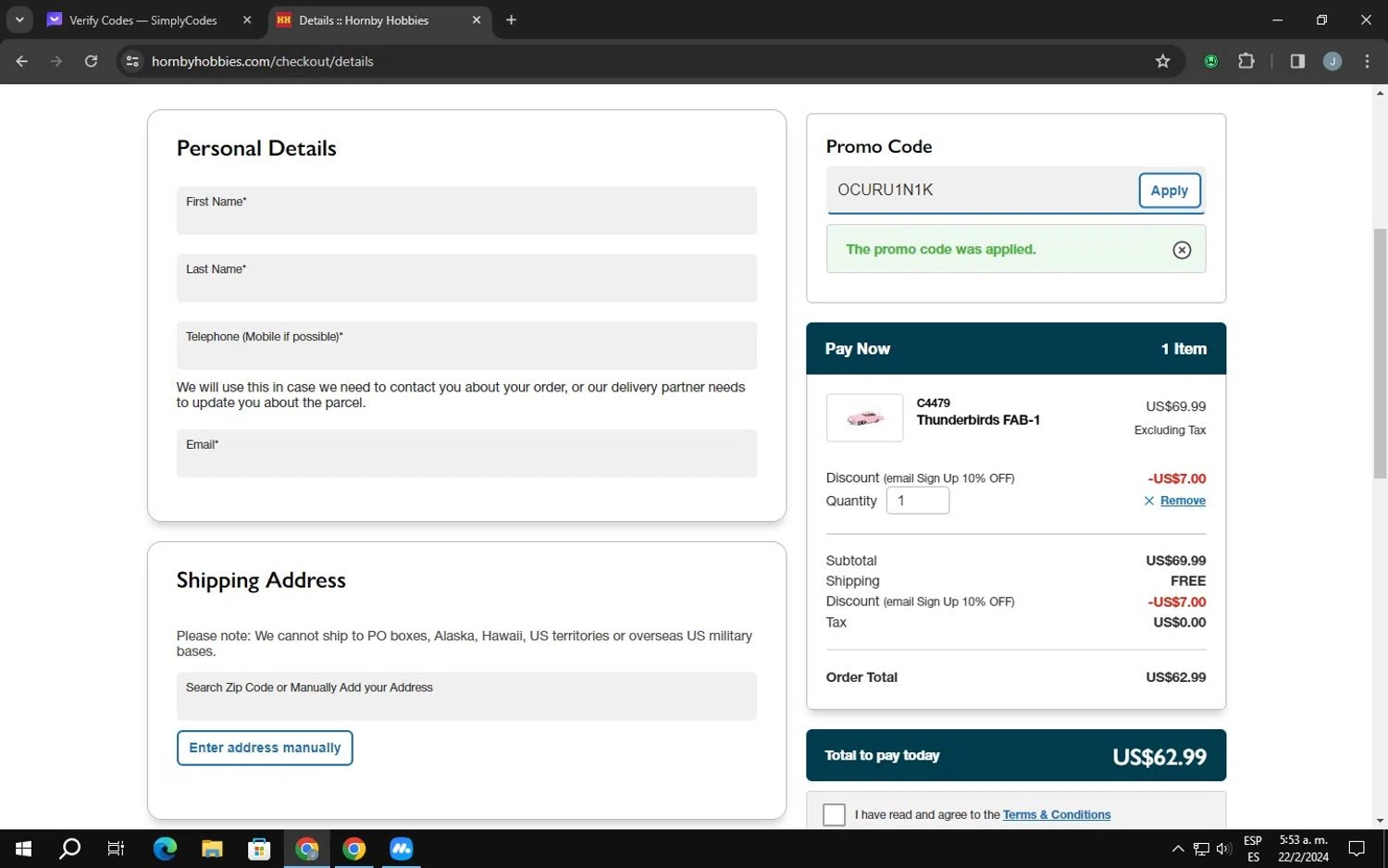 Hornby Hobbies Promo Codes & Black Friday 2024 Deals - 10% Off