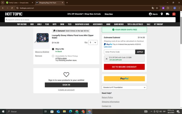 Hot Topic Promo Codes (2 Verified) - 30% Off w/Code Apr 2025