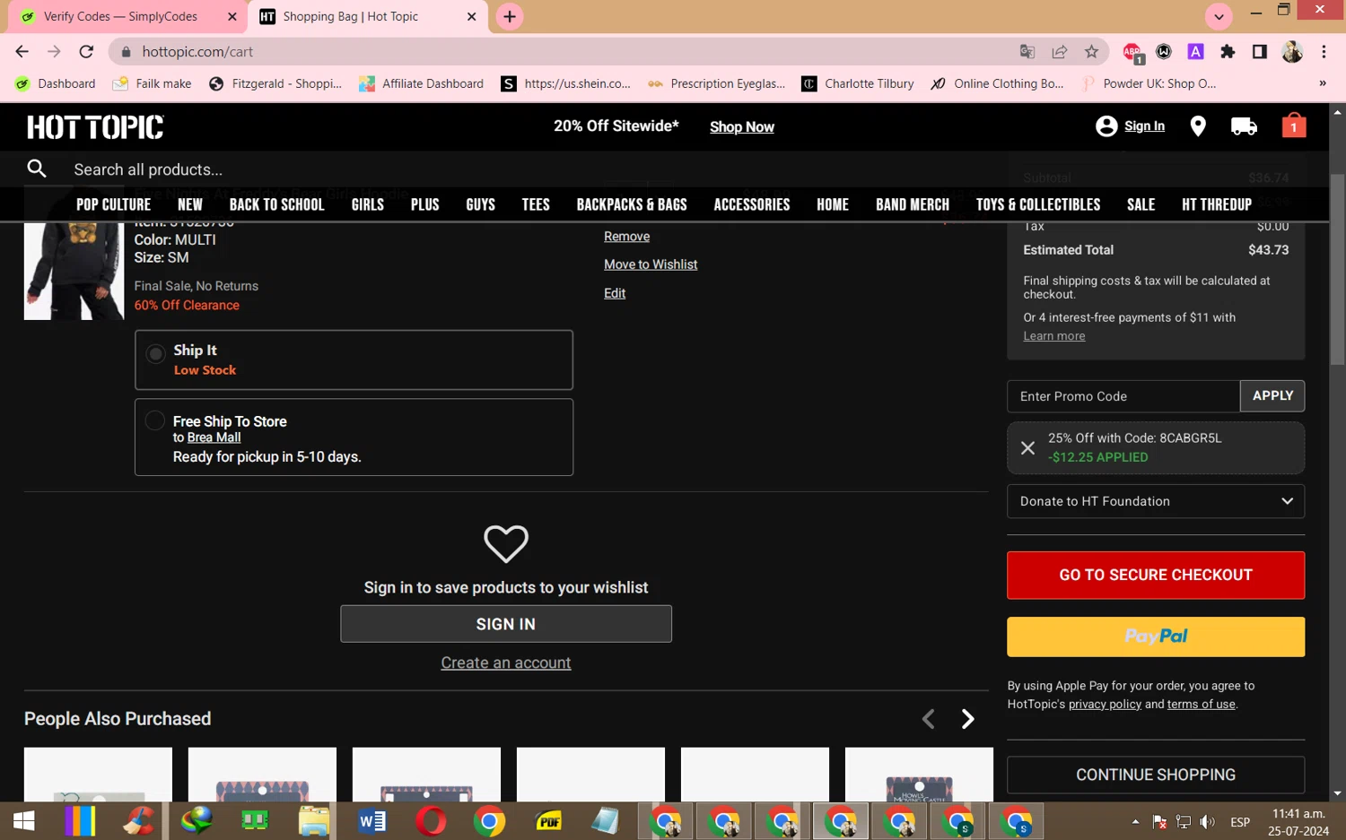 Hot Topic Promo Codes - 25% Off | September 2024