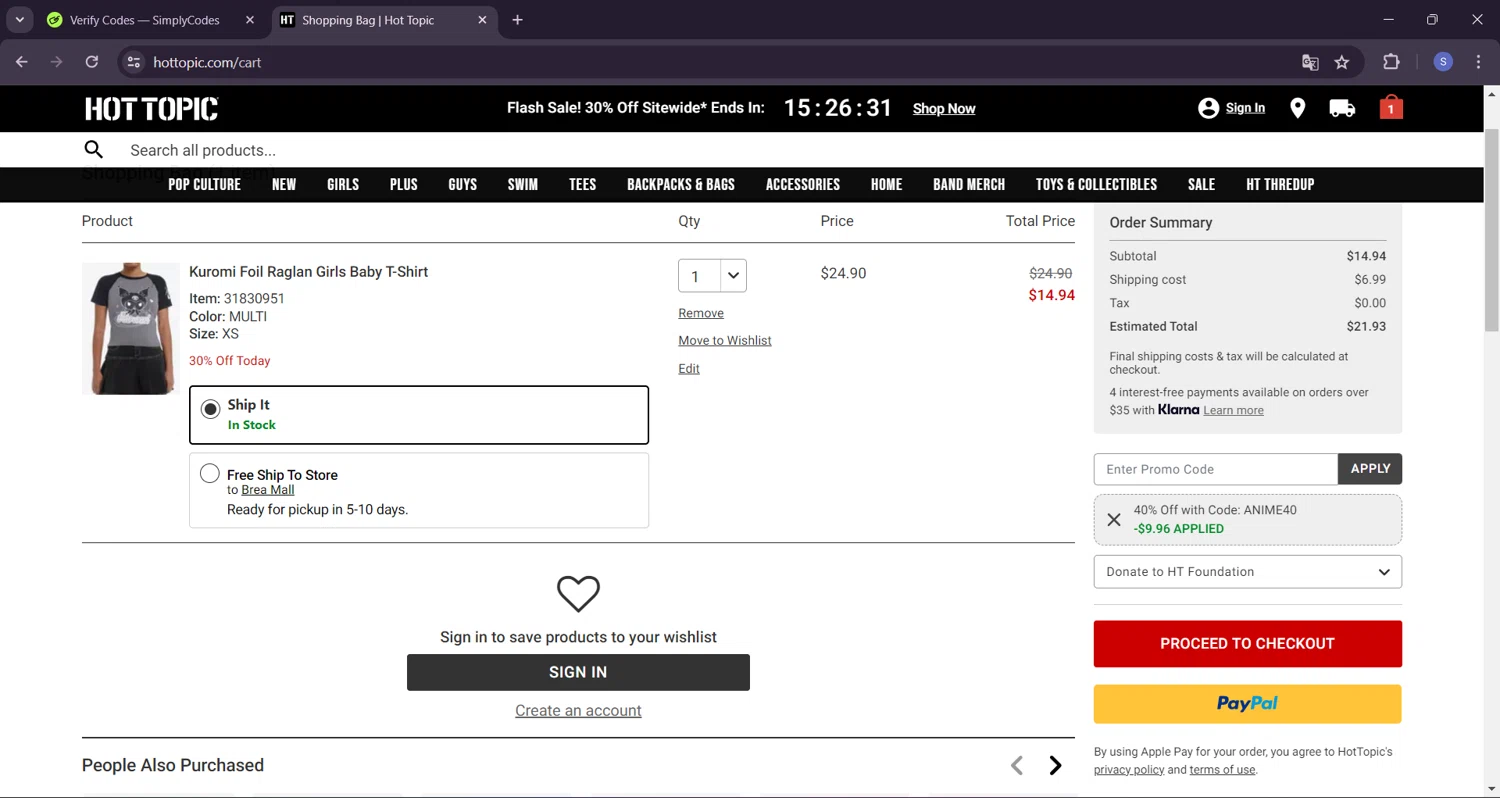 Hot Topic Promo Codes – 40% Off | June 2024