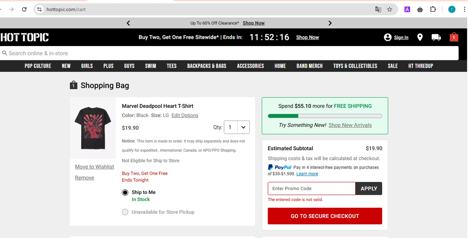 Hot Topic Promo Codes - 30% Off (3 Verified) Aug 2025