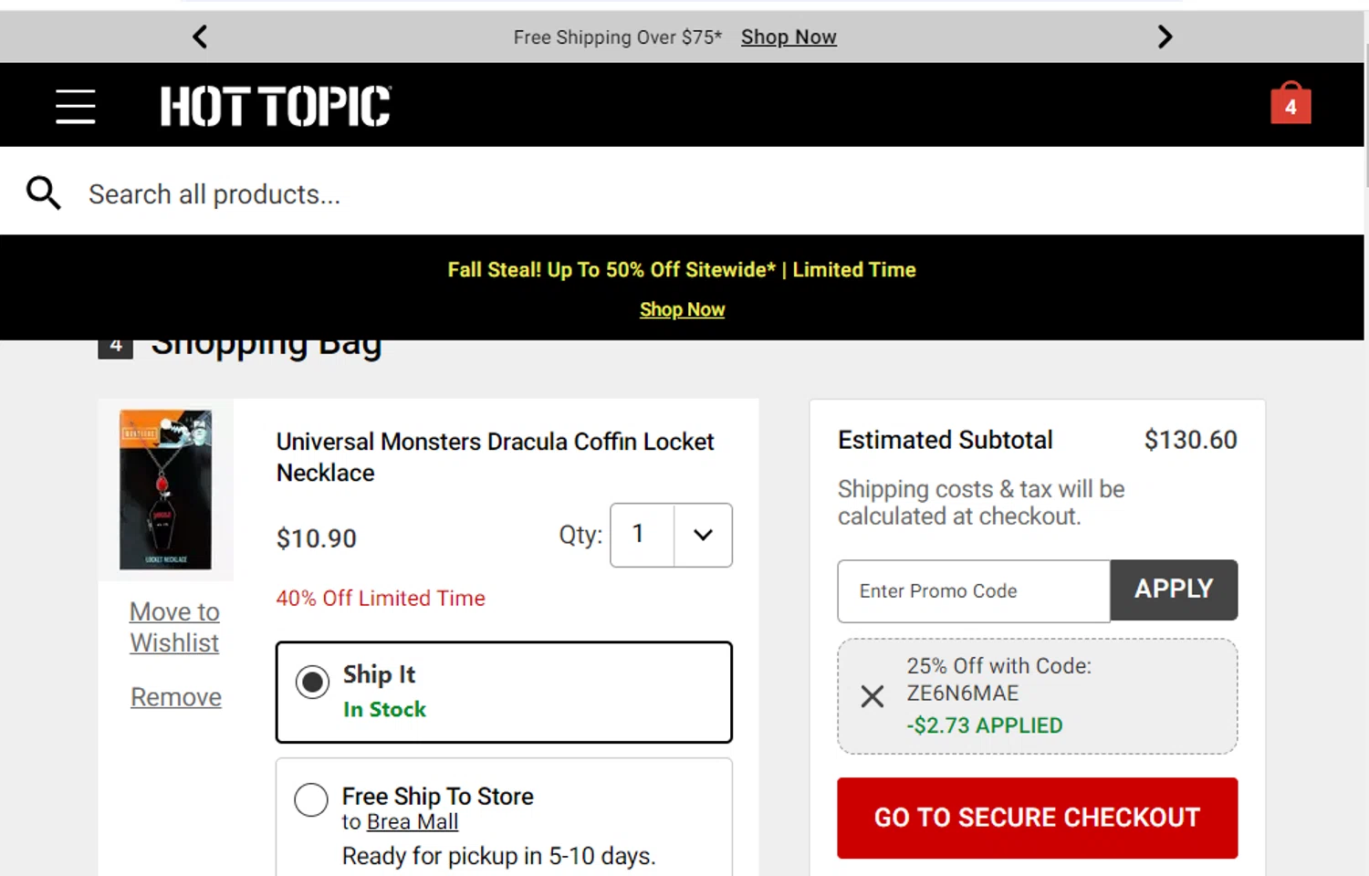 Hot Topic Promo Codes - 25% Off | November 2024