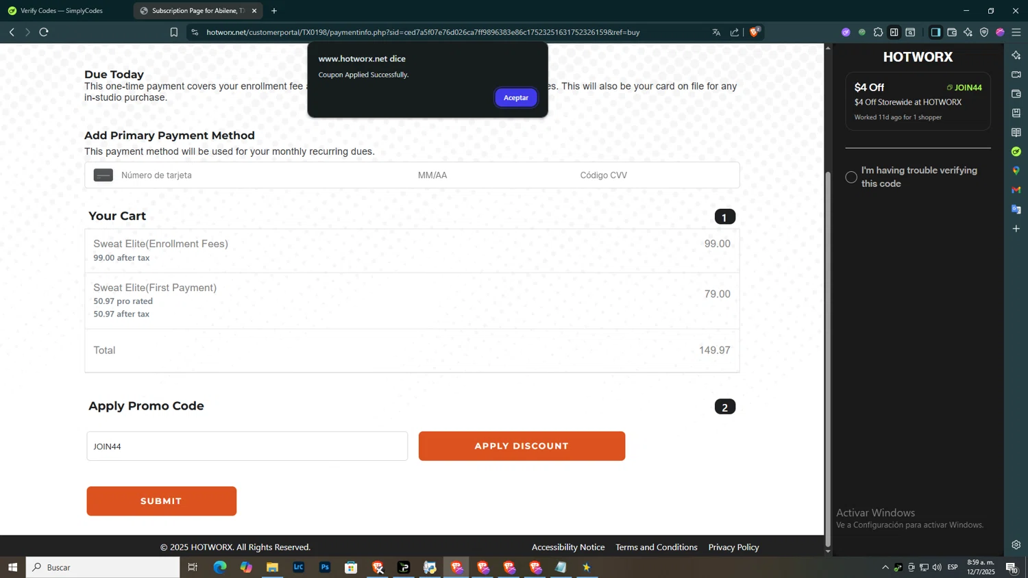 HOTWORX Promo Codes - $20 Off (1 Verified) Jan 2026