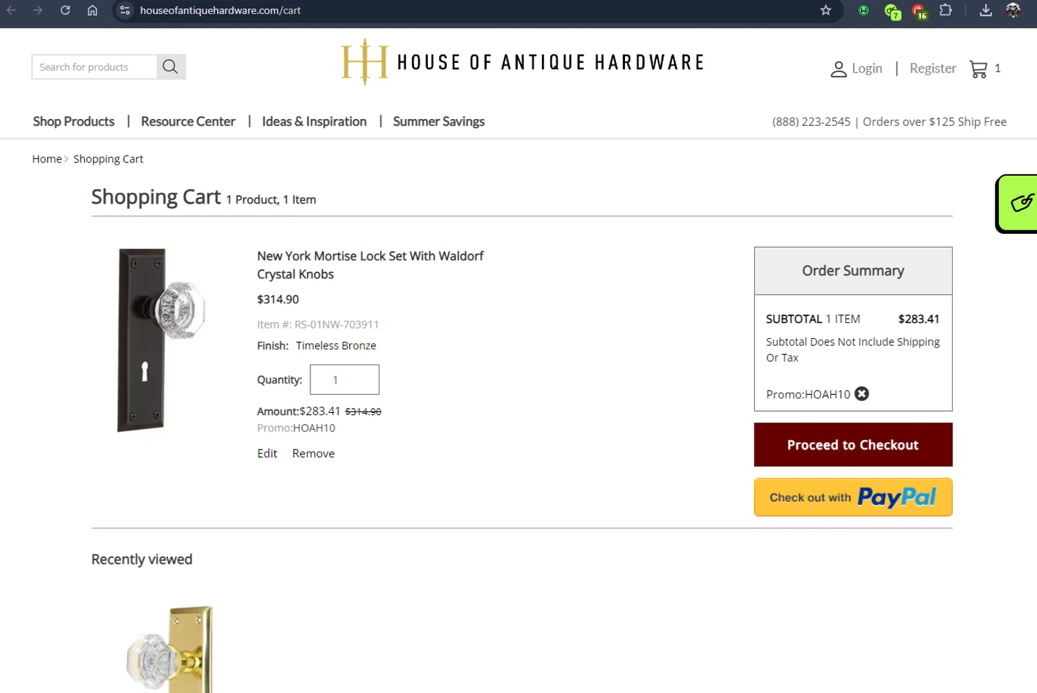 House of Antique Hardware Promo Codes - 20% Off | November 2024