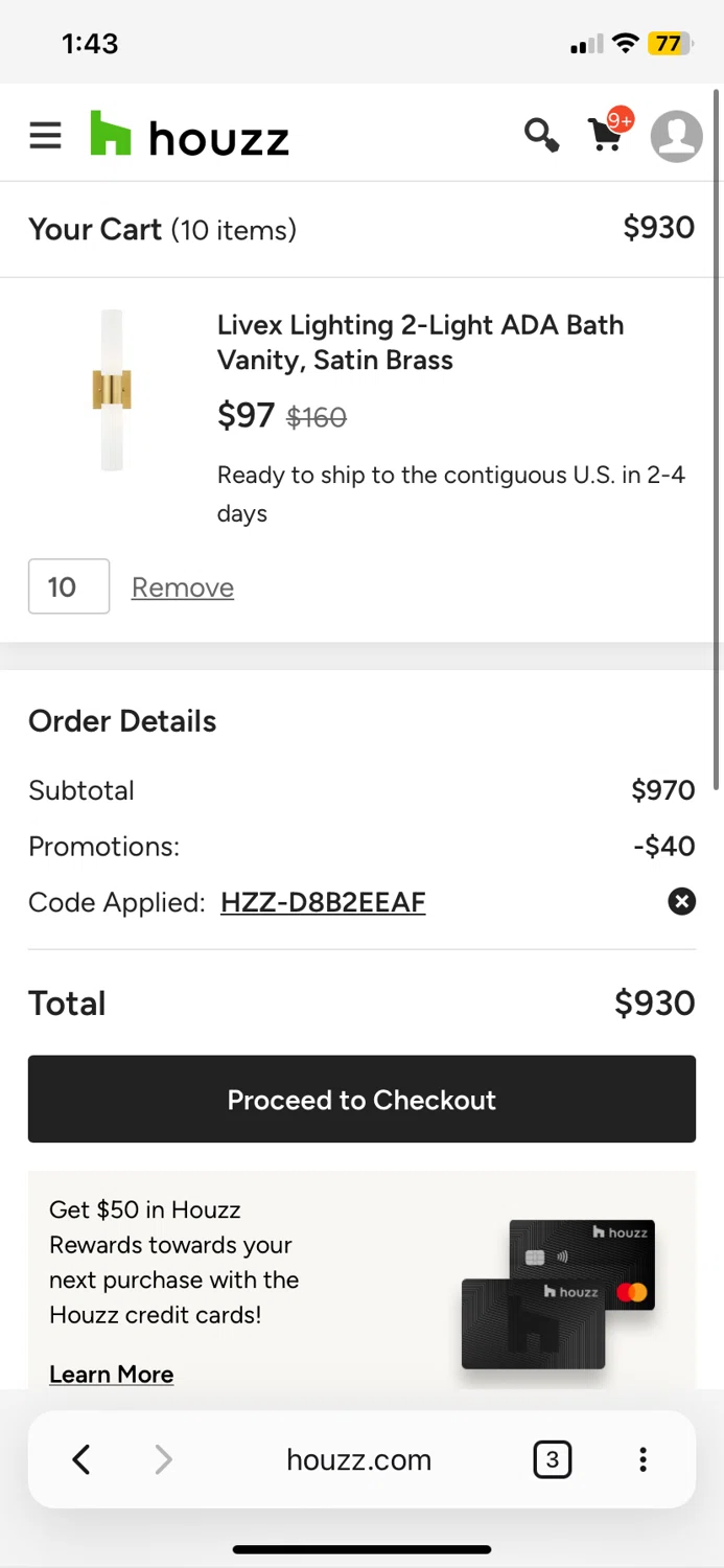 Houzz Promo Codes - $20 Off | November 2024