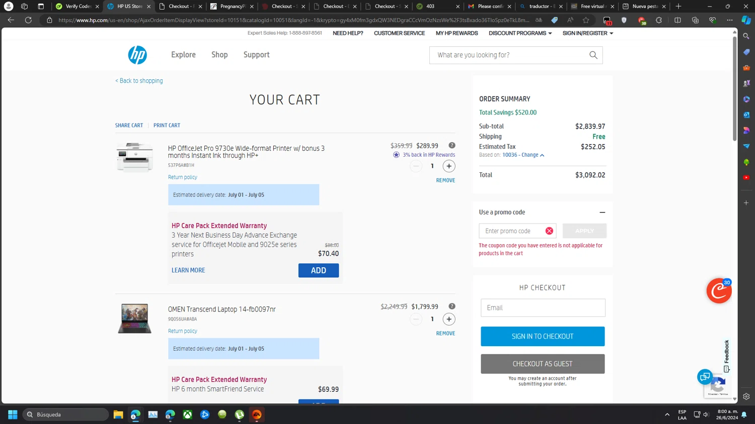 HP Promo Codes – 20% Off | July 2024