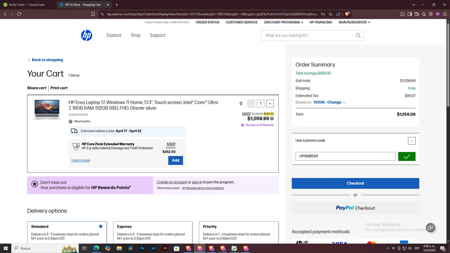 HP Coupon Codes (6 Verified) - 25% Off + Free Ship May 2025
