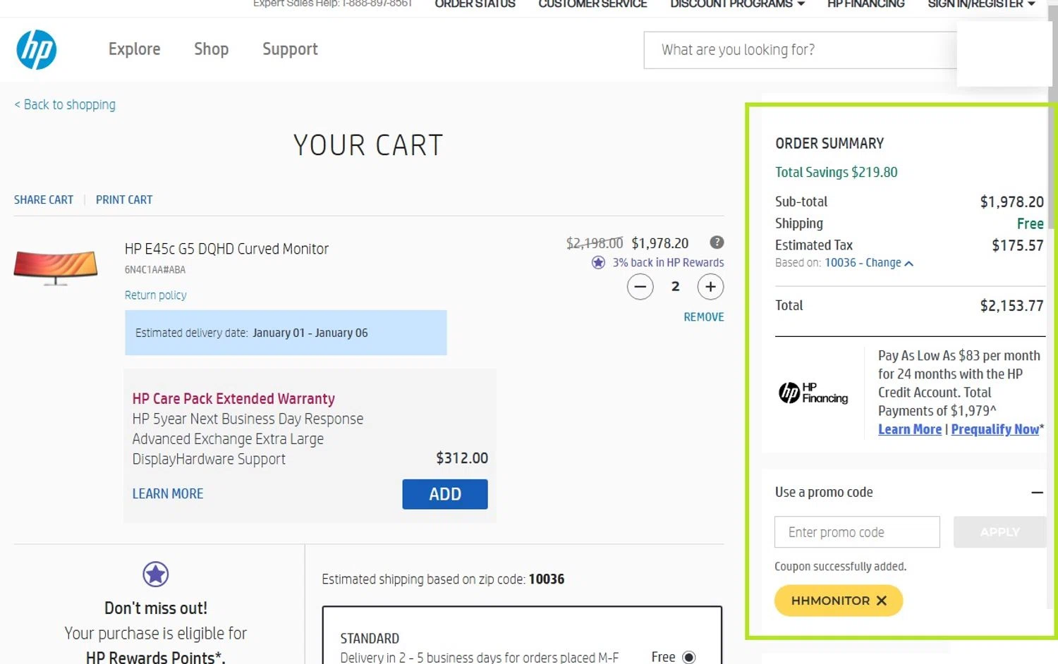 HP Coupon Codes - 15% Off | January 2025