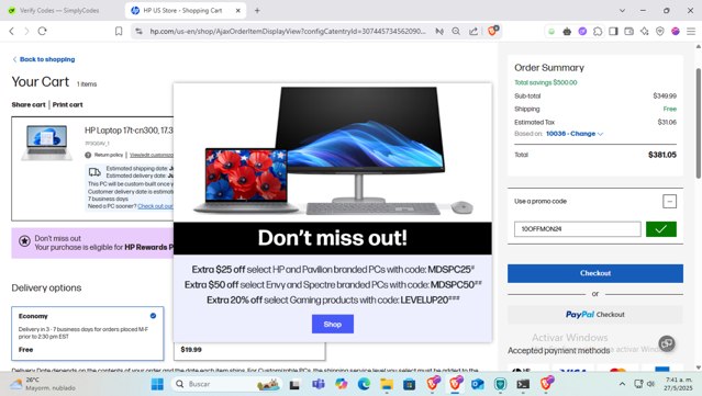 HP Promo Codes - $50 Off (6 Verified) Jun 2025