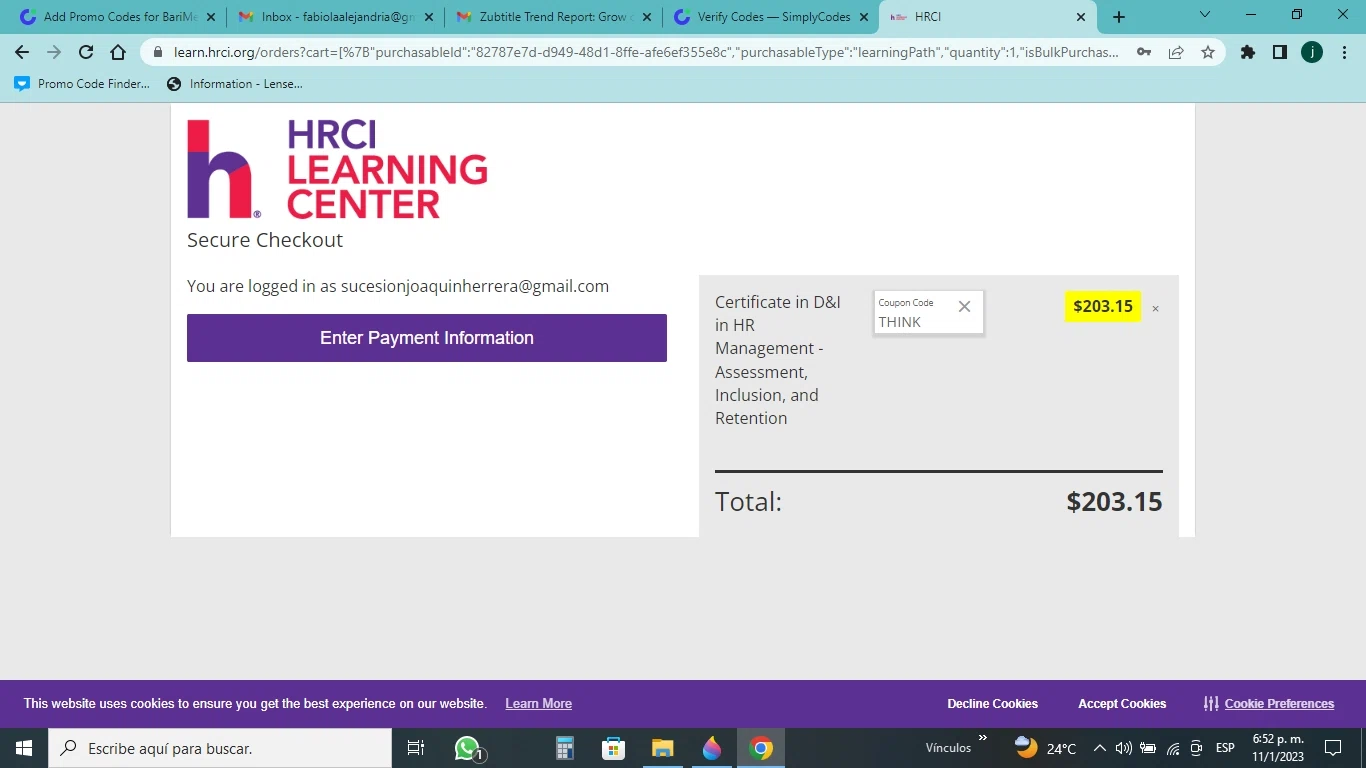 HRCI Promo Codes - 25% Off | September 2024