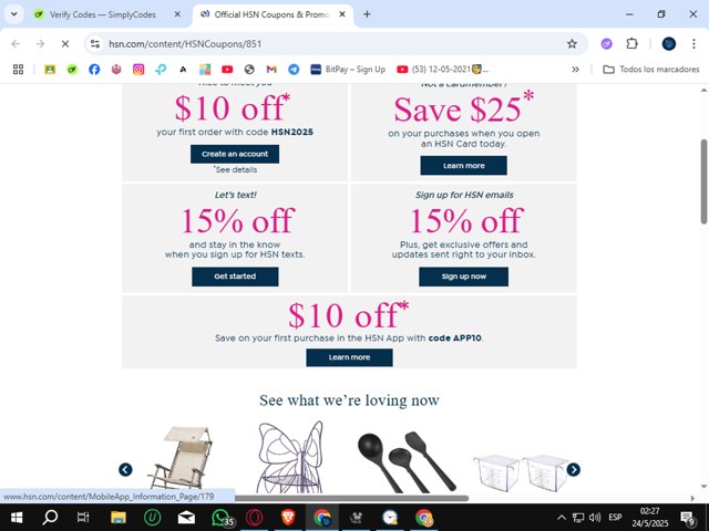 HSN Discount Codes - $10 Off (2 Verified) Jun 2025