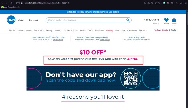 HSN Coupons - $121 Off | November 2024