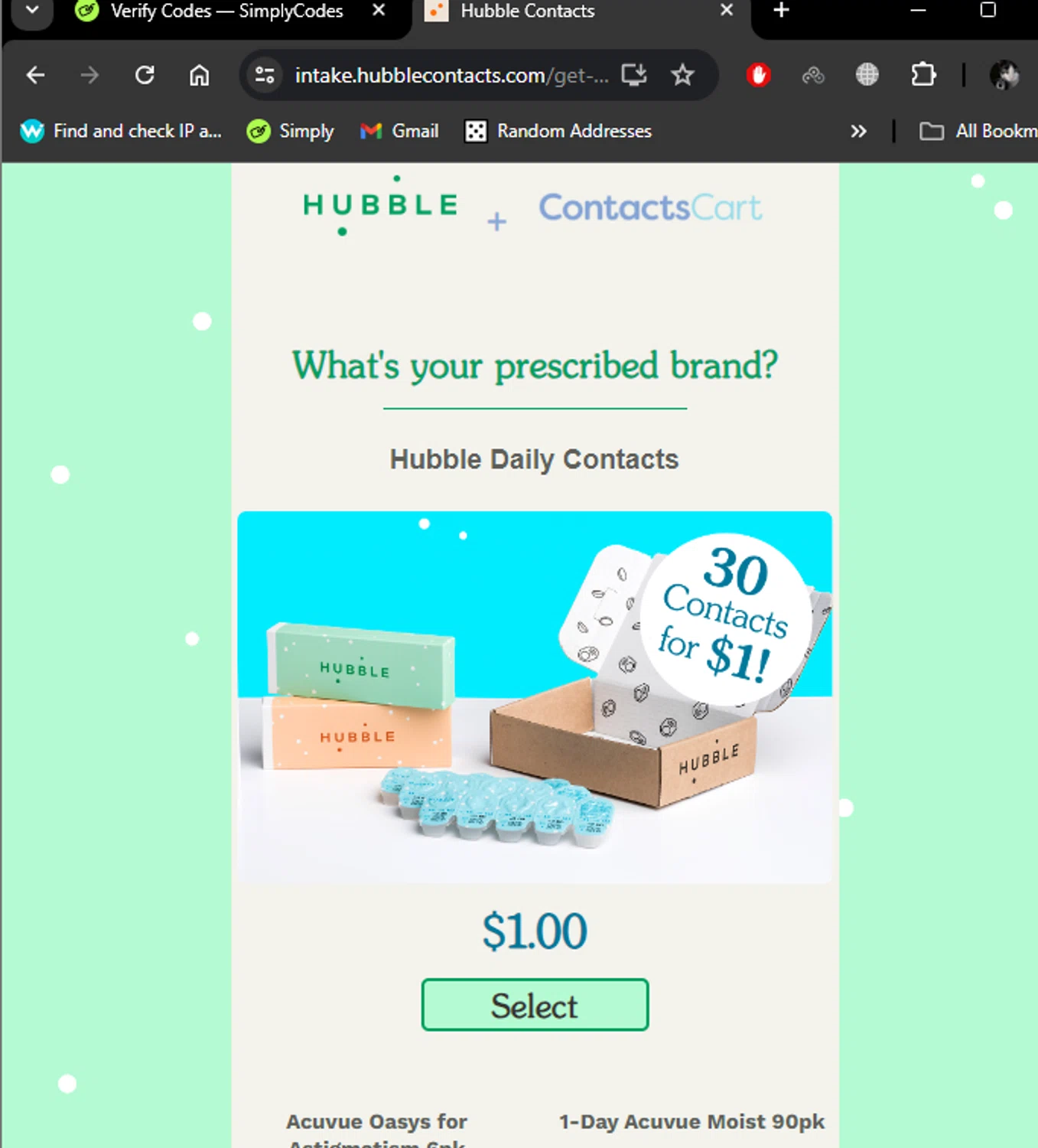 Hubble Contacts Promo Codes - 25% Off | September 2024