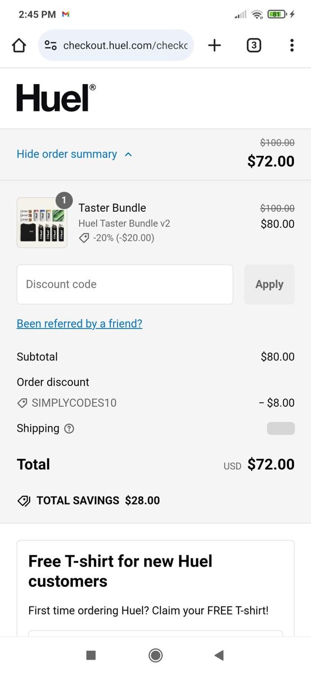 Huel Promo Codes - 10% Off Coupons Oct 2025