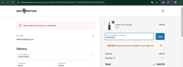 Huff and Puffers Discount Codes (4 Verified) - Feb 2025