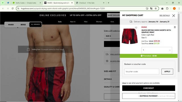 HUGO BOSS Promo Codes (4 Verified) - 20% Off w/Code Mar 2025