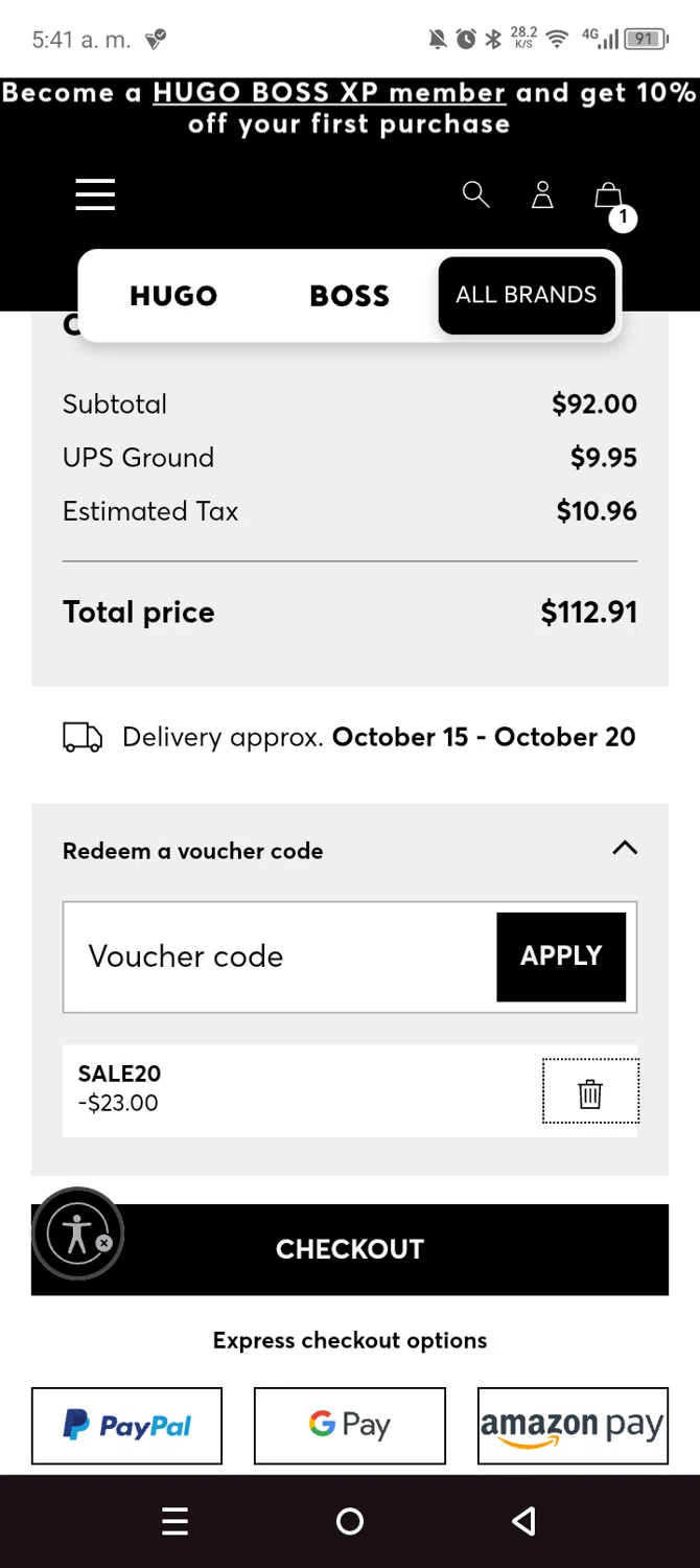 HUGO BOSS Promo Codes - 40% Off (2 Verified) Dec 2025