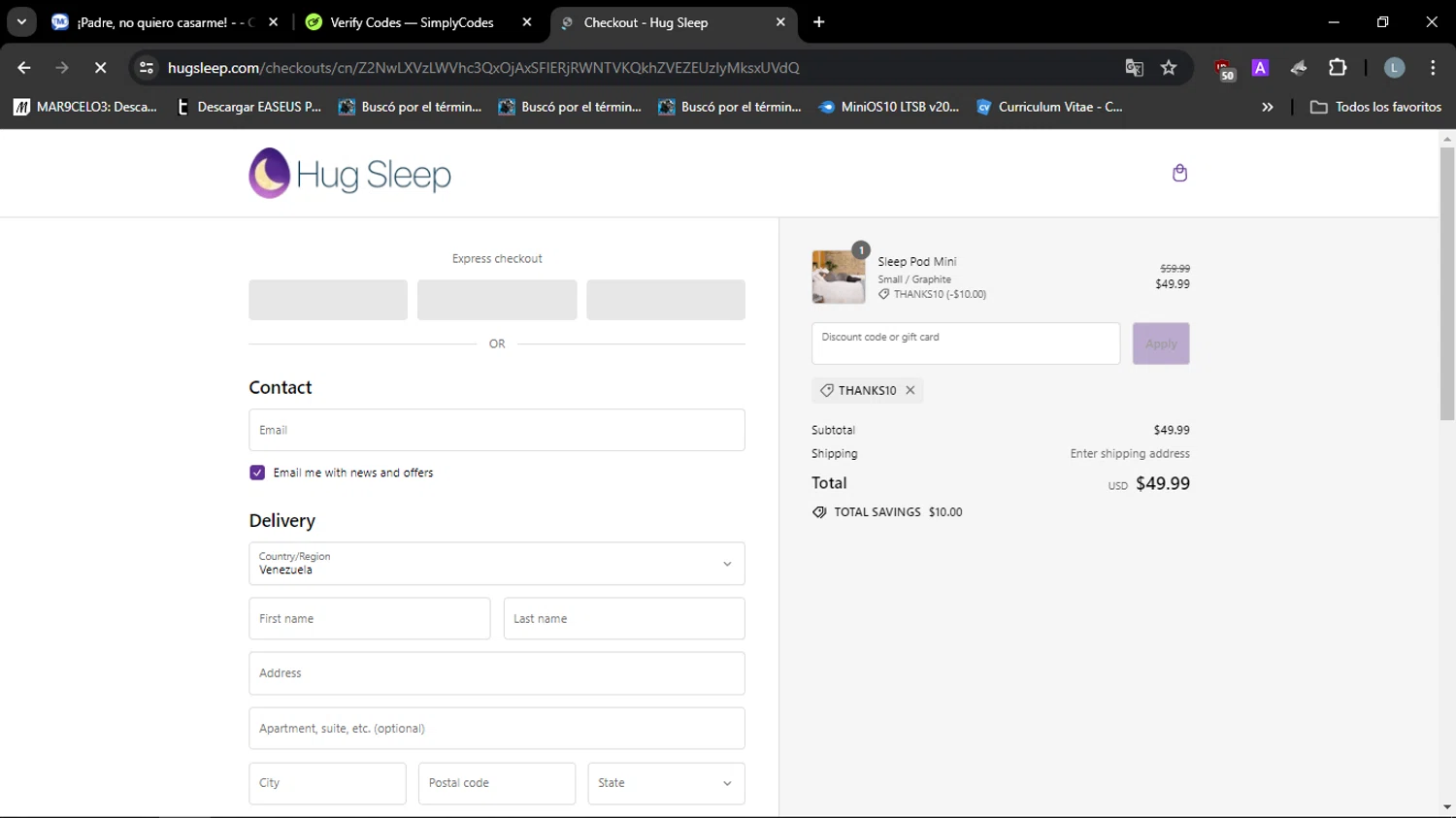Hug Sleep Promo Codes – 15% Off | June 2024