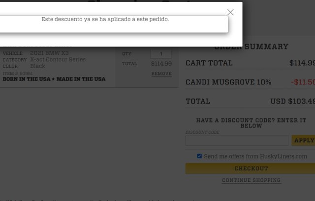 Husky Liners Discount Codes (2 Verified) - 15% Off Mar 2025