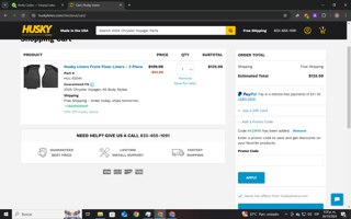 Husky Liners Discount Codes (1 Verified) - 15% Off Mar 2025