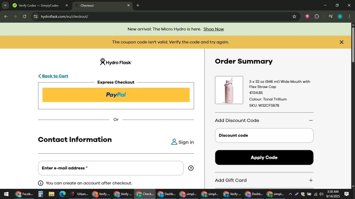 Hydro Flask Promo Codes (2 Verified) - 15% Off Sep 2025