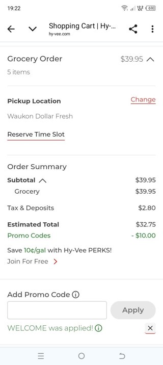 Hy-Vee Promo Codes (2 Verified) - $10 Off Sitewide Jul 2025
