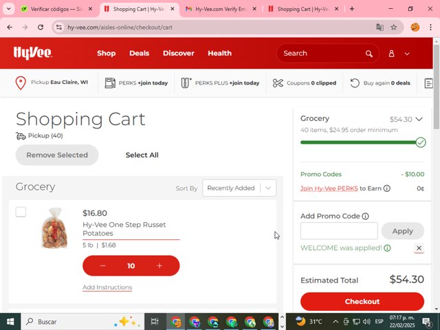 Hy-Vee Promo Codes (1 Verified) - $10 Off Sitewide Apr 2025