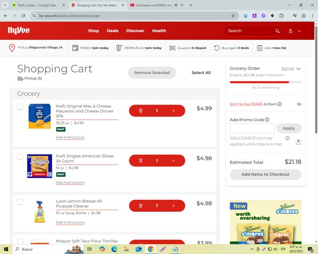 Hy-Vee Promo Codes (2 Verified) - $10 Off Sitewide Jul 2025