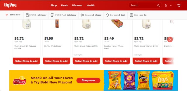 Hy-Vee Promo Codes (1 Verified) - $10 Off Sitewide Apr 2025