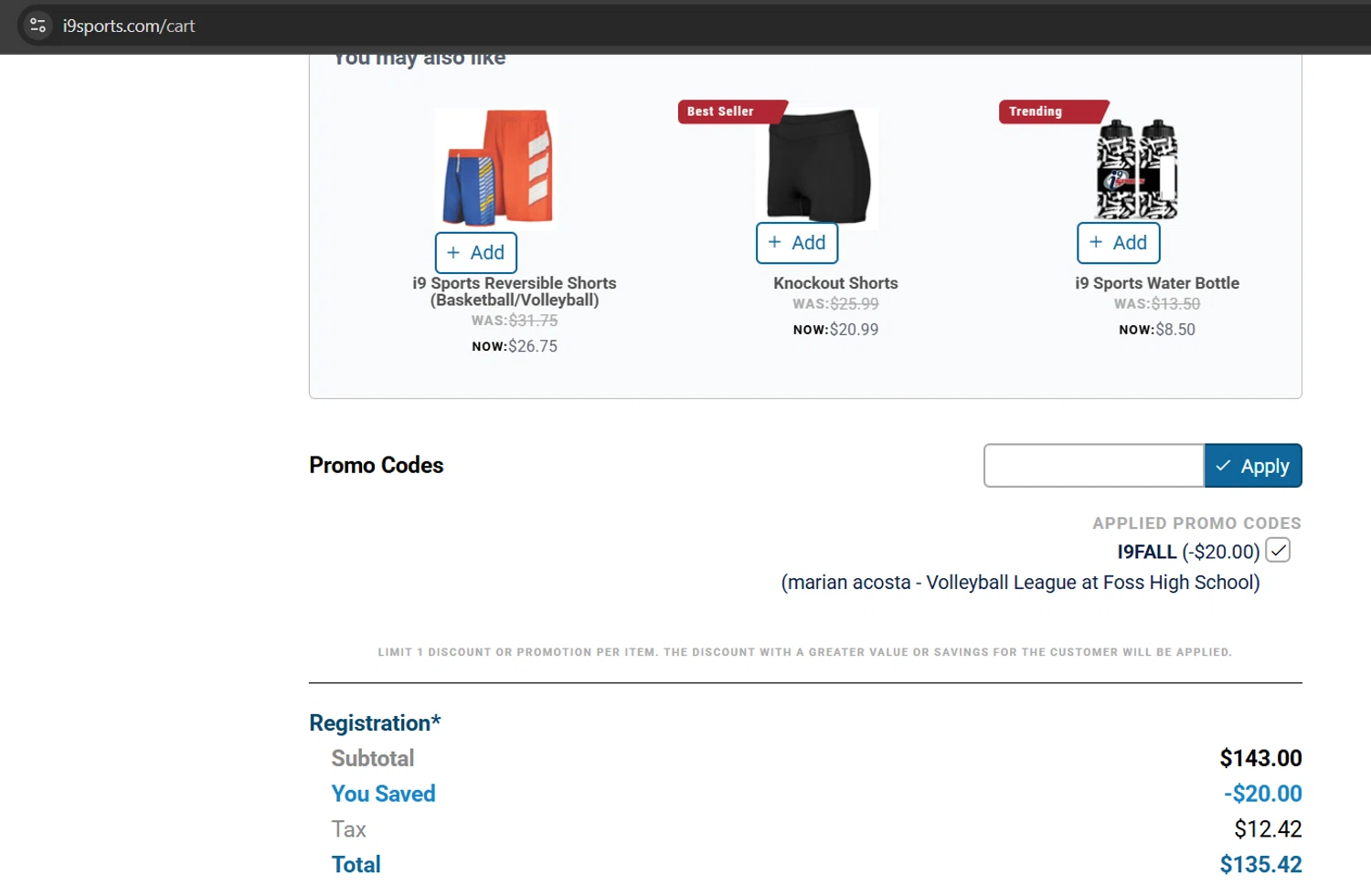 i9 Sports Promo Codes (3 Verified) - 10% Off w/Code Oct 2025