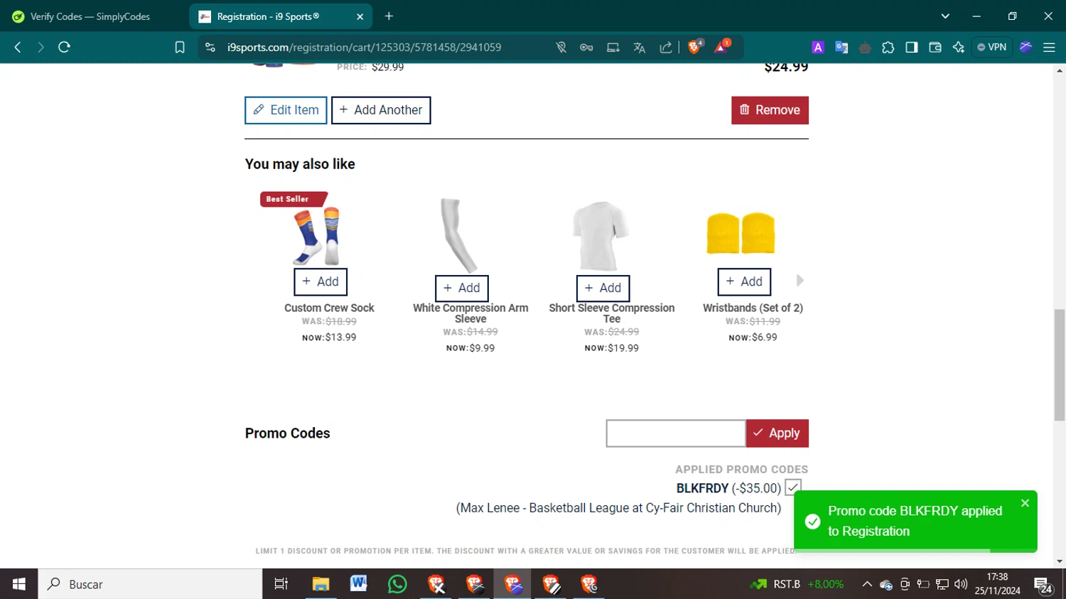 i9 Sports Promo Codes - 25% Off | December 2024