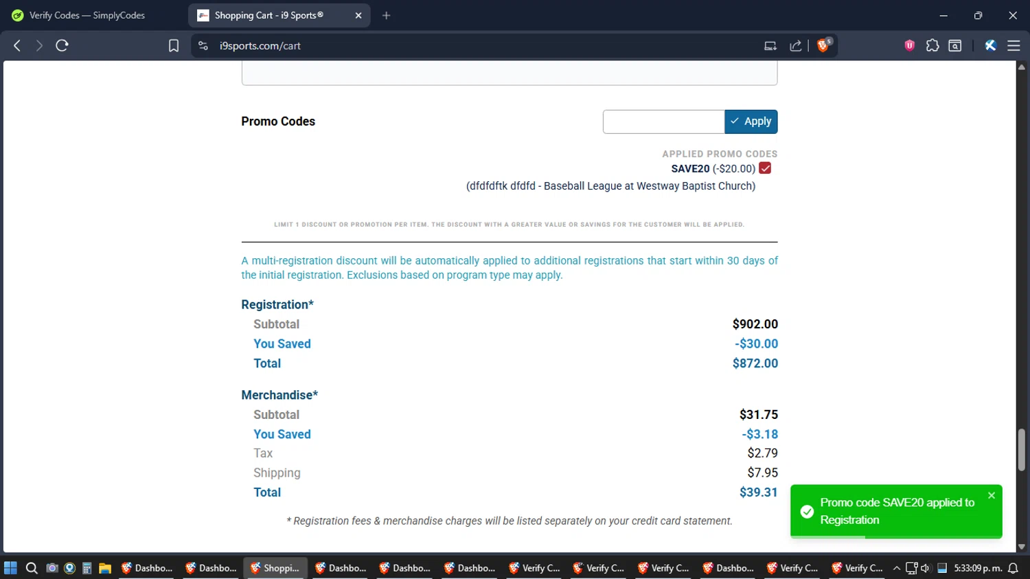 i9 Sports Promo Codes - 25% Off (3 Verified) Feb 2026