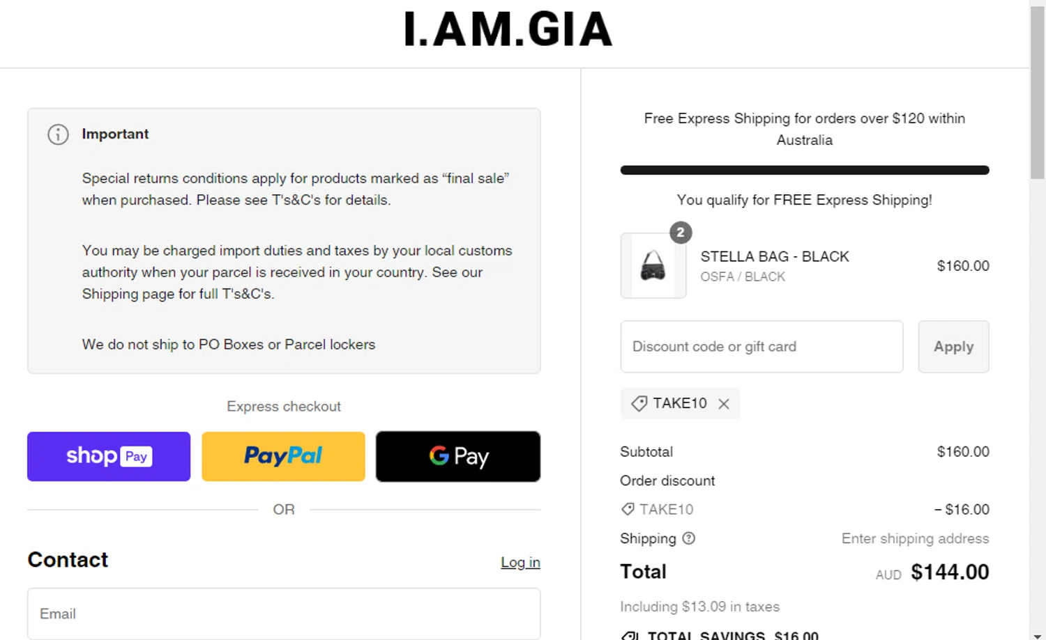 I.AM.GIA Discount Codes - 10% Off Promo Codes in August 2024 | SimplyCodes